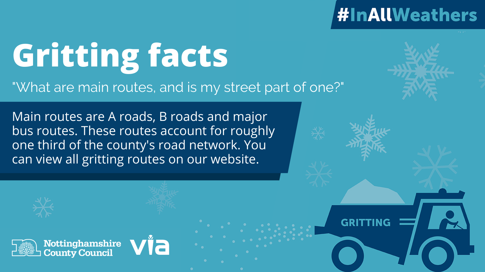 Gritting map | Nottinghamshire County Council