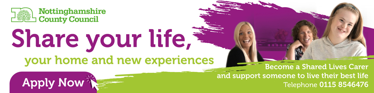 Shared Lives | Nottinghamshire County Council