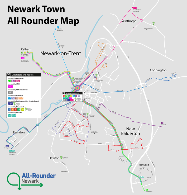Newark All-Rounder ticket | Nottinghamshire County Council