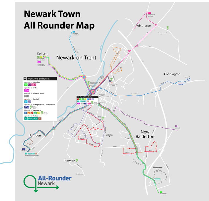 Newark All-Rounder ticket | Nottinghamshire County Council